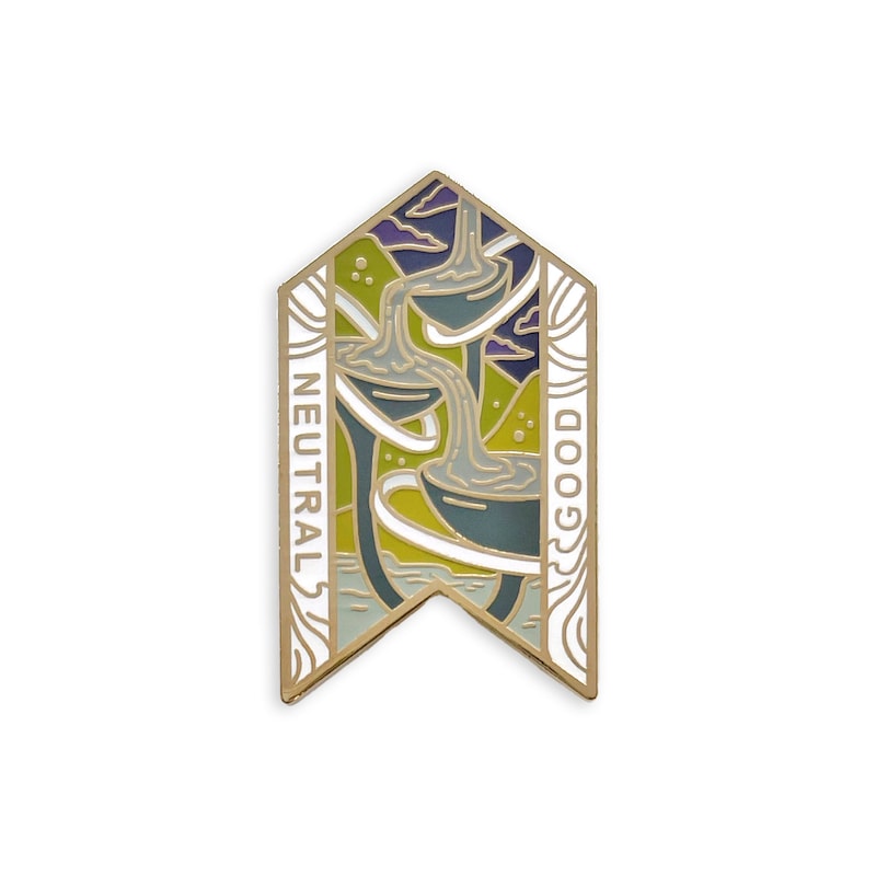 Dnd Alignment Enamel Pin - Etsy