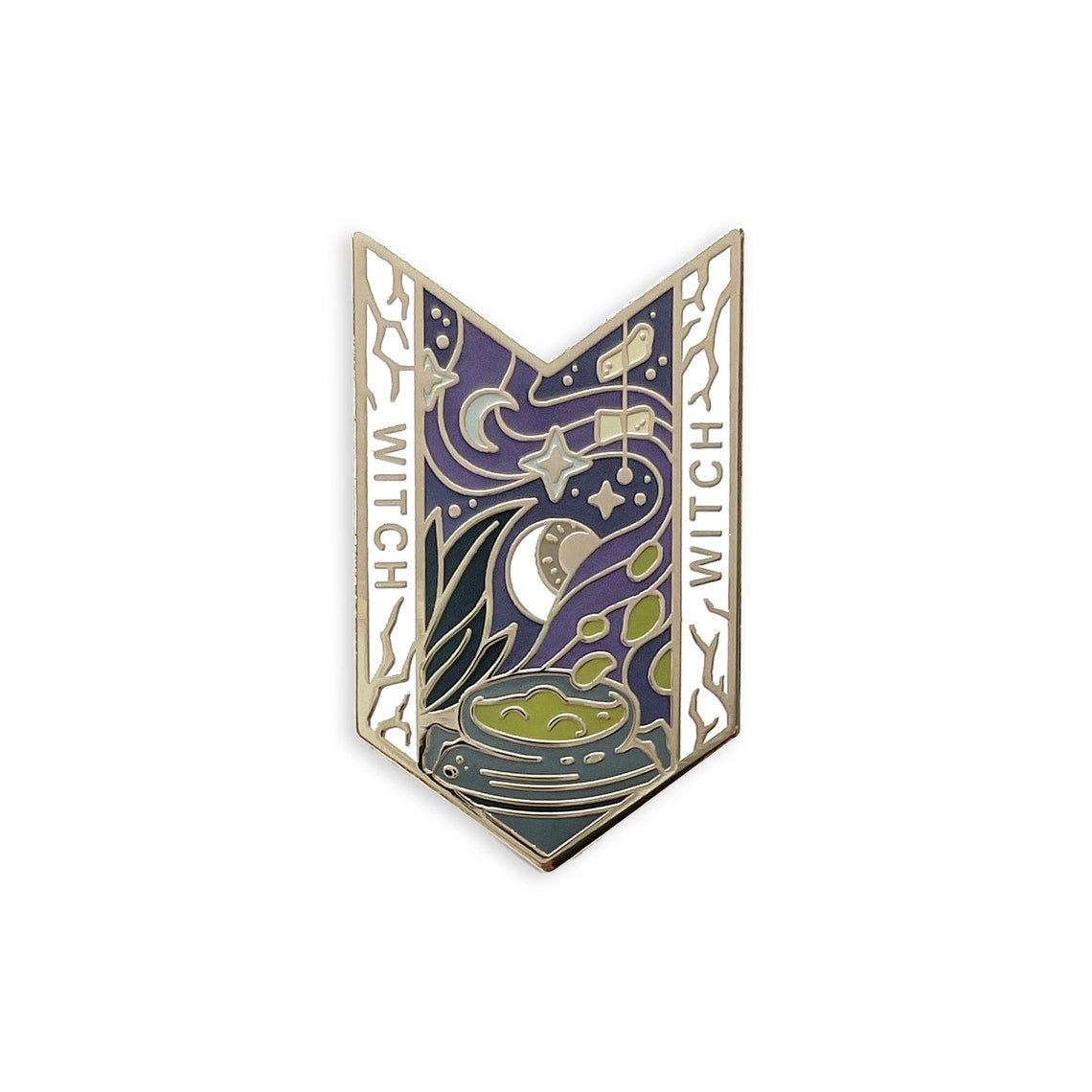 Witch - Character Builder Series - Hard Enamel Pin - Etsy