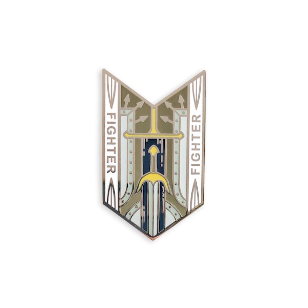 Dnd Enamel Class Pin - Etsy