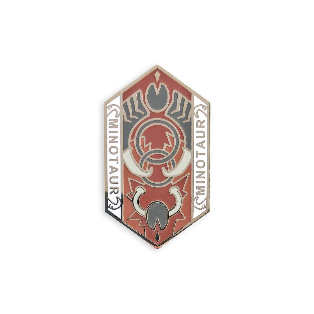 Minotaur - Character Builder Series - Hard Enamel Pin - Etsy