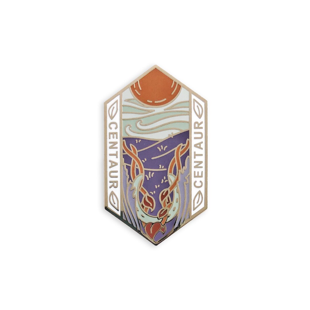 Centaur - Character Builder Series - Hard Enamel Pin - Etsy