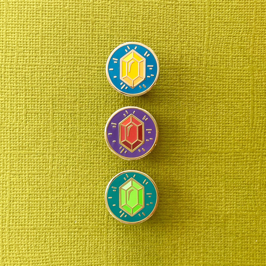 Tiny Gem Pin Bundle - Etsy