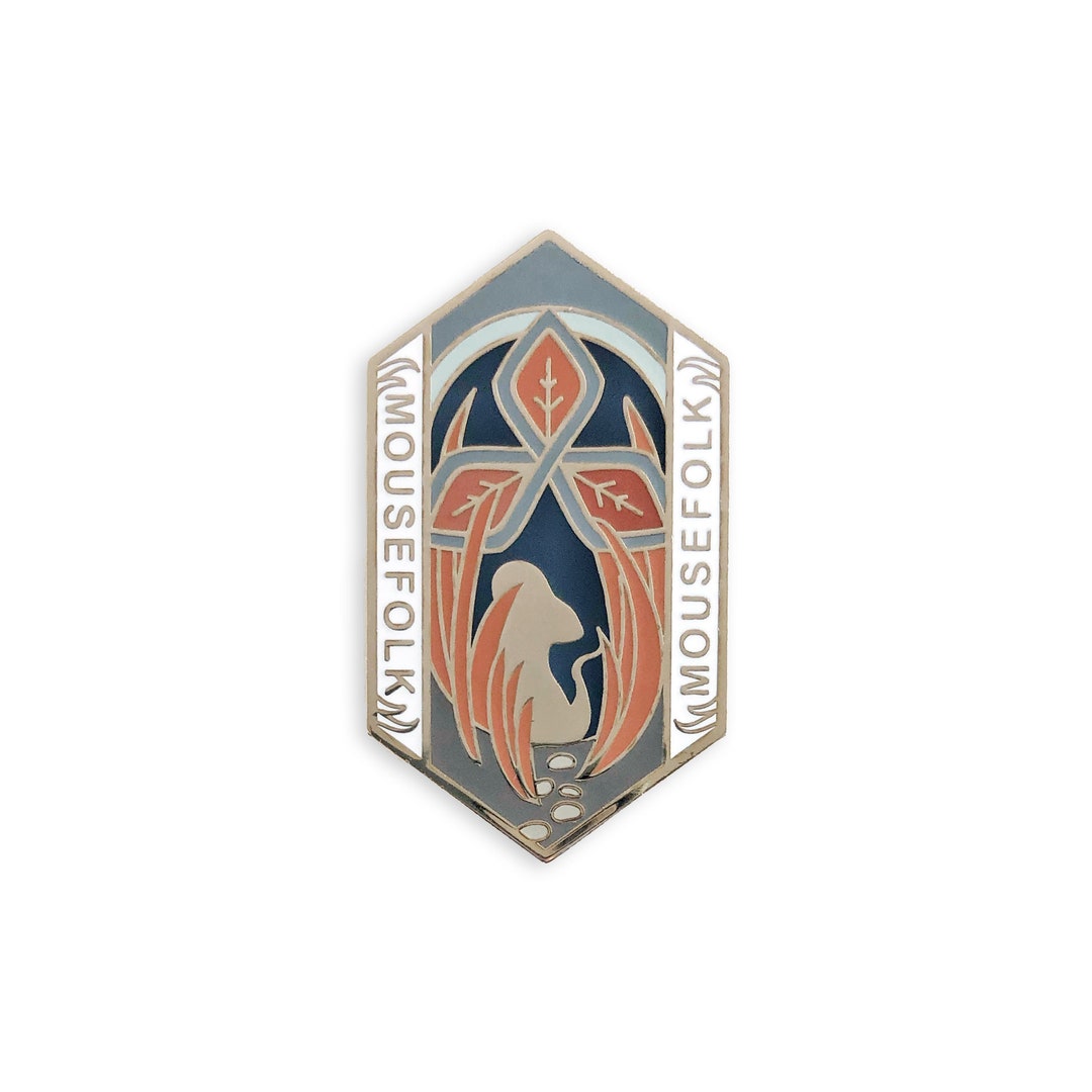 Mousefolk - Character Builder Series - Hard Enamel Pin - Etsy