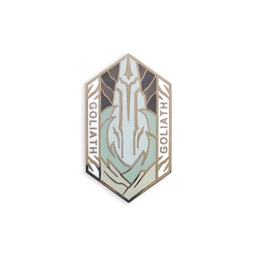 Goliath - Character Builder Series - Hard Enamel Pin - Etsy