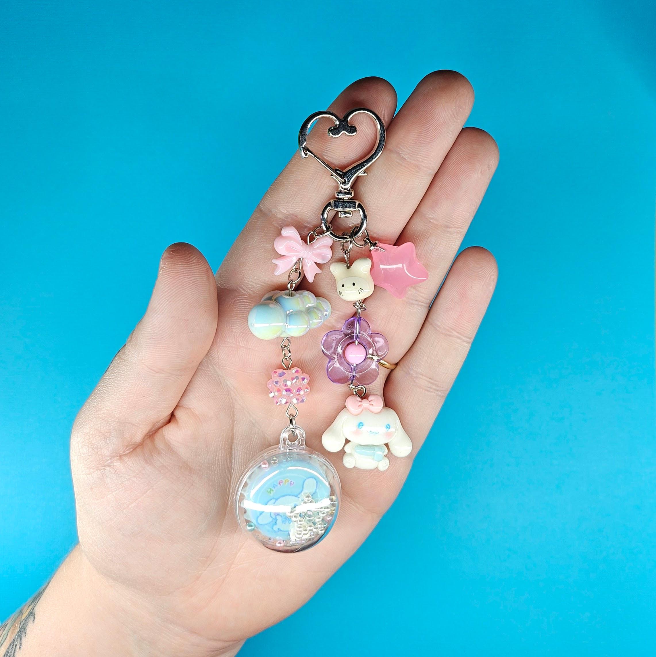 Cinnamoroll Bubble Keychain / Kawaii Sanrio - Etsy