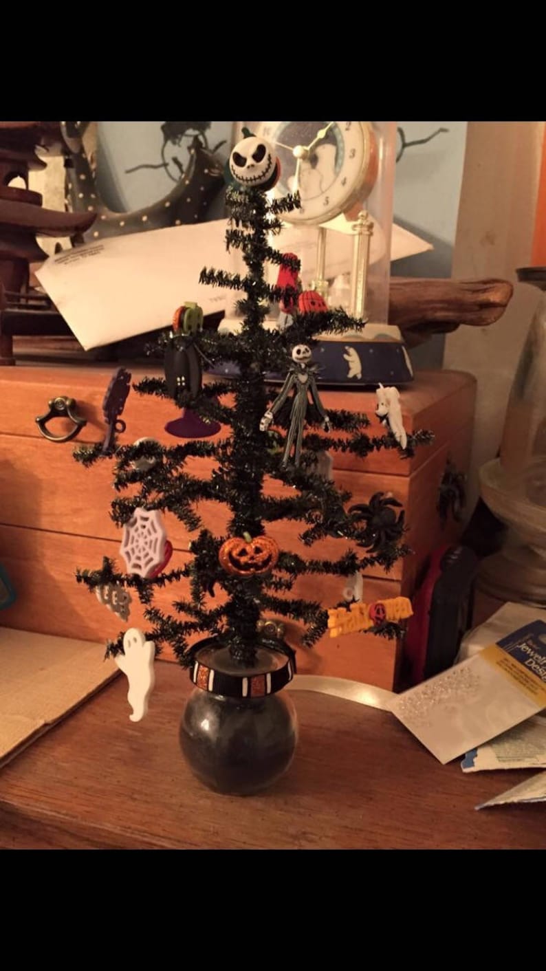 Nightmare Before Christmas Tree Halloween Version - Etsy