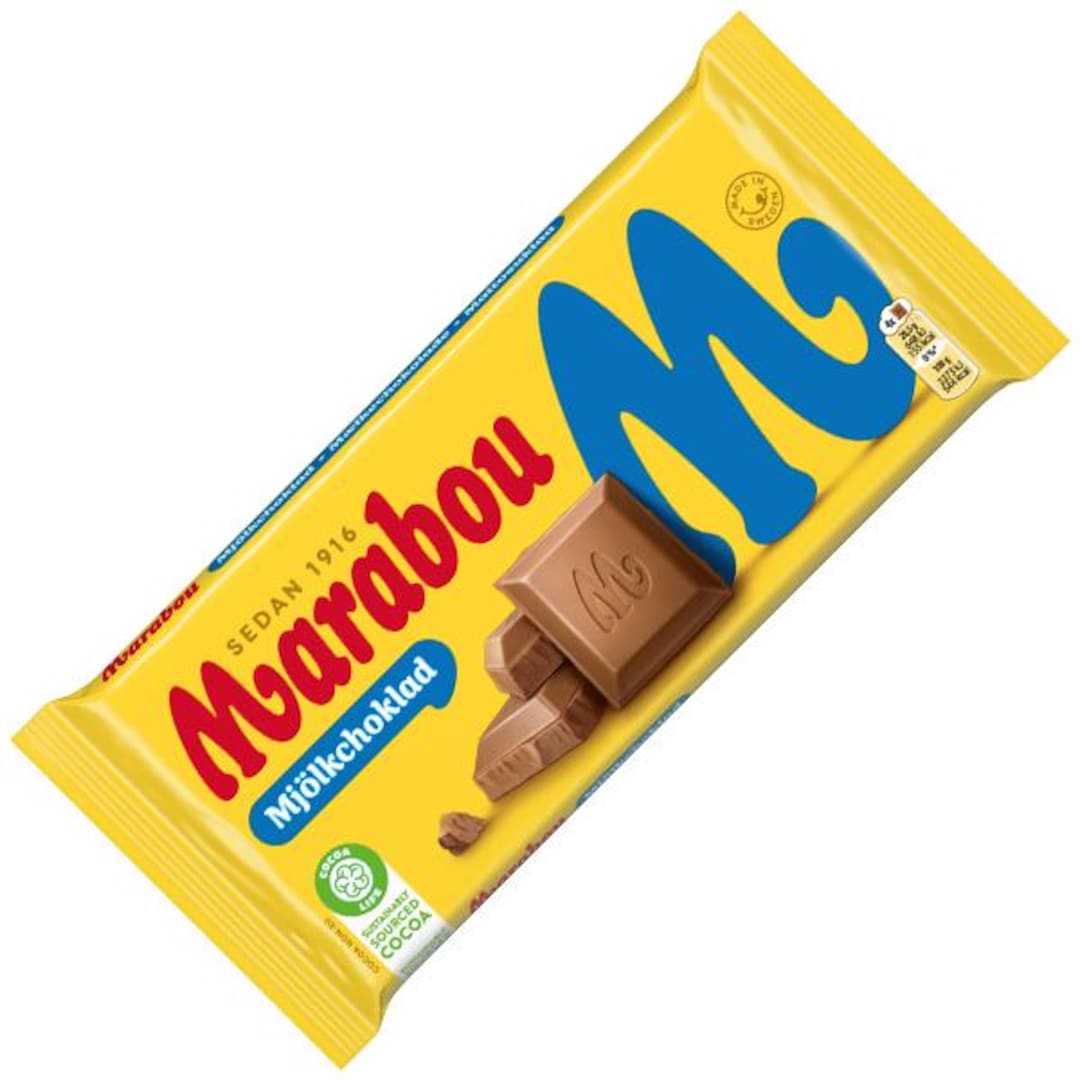 Swedish Milk Chocolate 200g Marabou, Tasty and Delicious. - Etsy