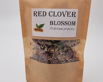 Organic Red Clover Ultra Fine POWDER Fresh Blossoms trifolium Pratense ...