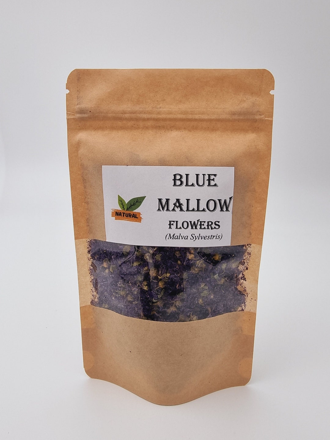 Dried Blue Mallow Flowers | Tea | Malva Sylvestris Premium Grade ...
