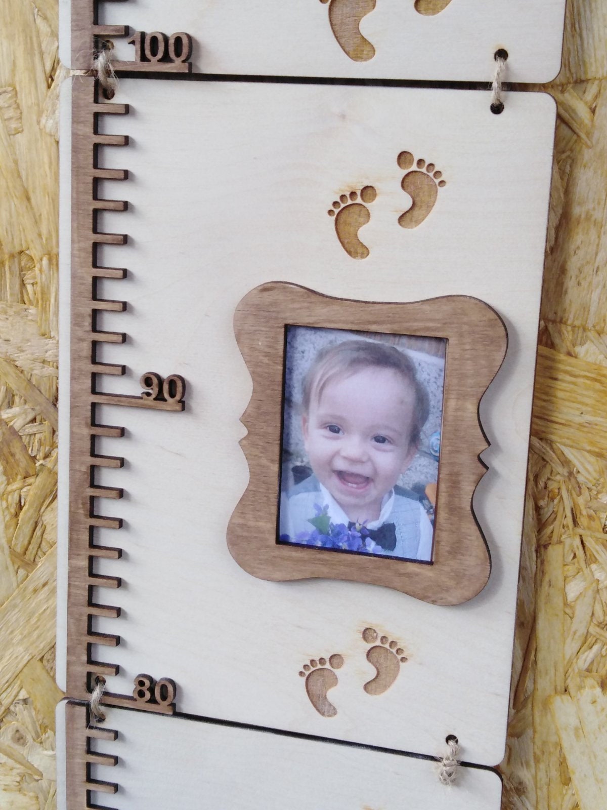 Photos Growth Chart / Growth Chart / Wooden Height Ruler | Etsy