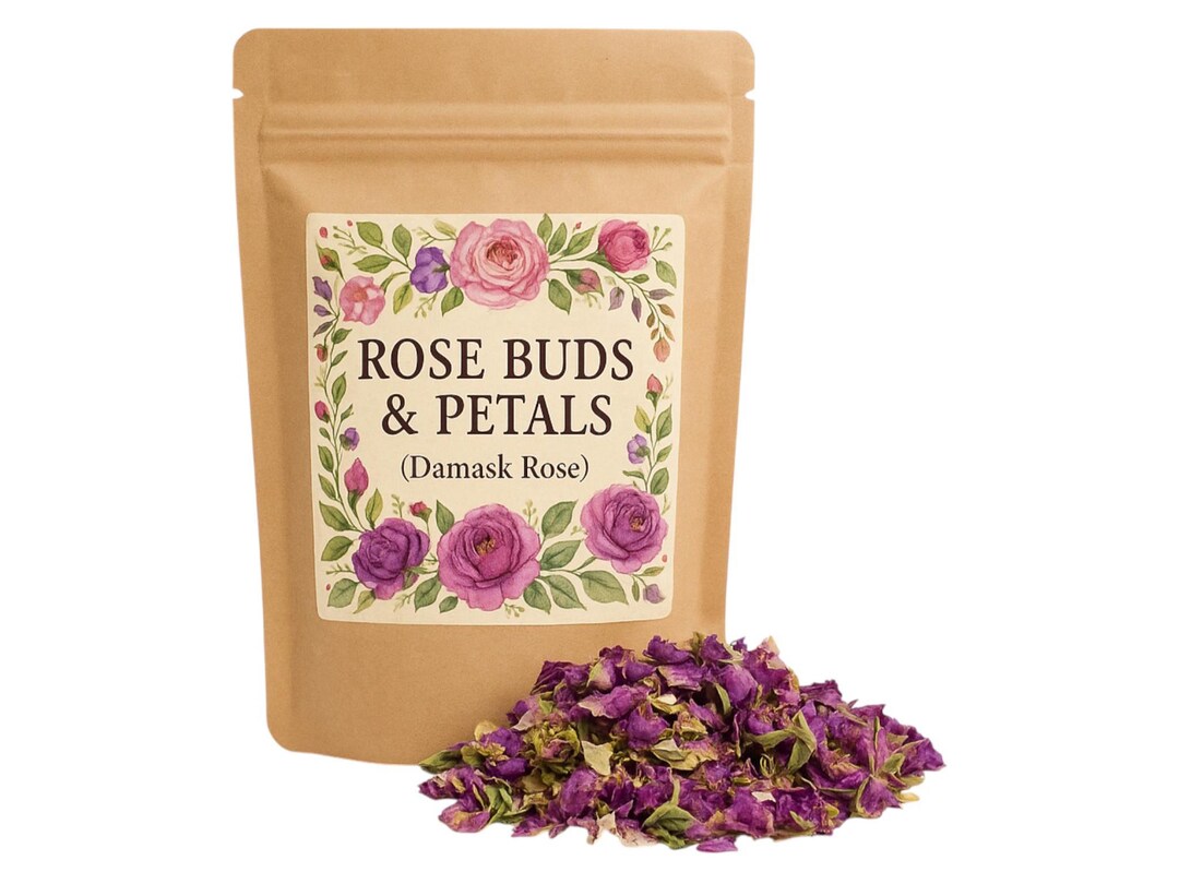 Rose Buds & Petals | Rose Flowers | Damask Rose | Bulgarian Whole Rose ...
