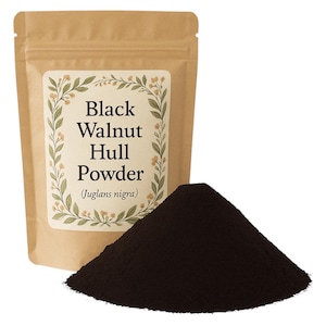 Black Walnut Hull Powder | Juglans Nigrum Premium Grade | Herbal - Etsy