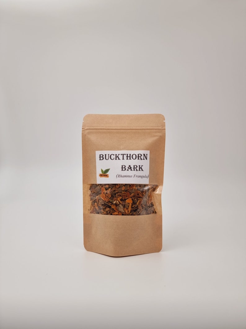 Corteza de espino cerval seca / Rhamnus frangula / Frangula Alnus ...