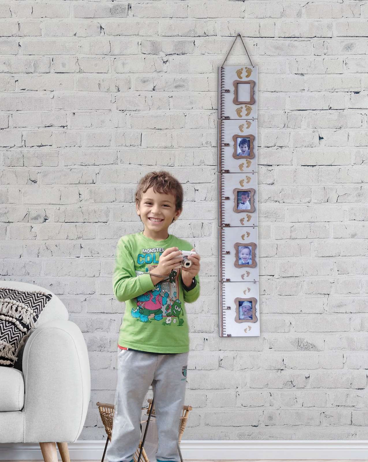 Photos Growth Chart / Growth Chart / Wooden Height Ruler | Etsy