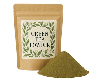 Green Tea Leaf Powder | Organic| Herbal | Loose | Herb | Fresh ...
