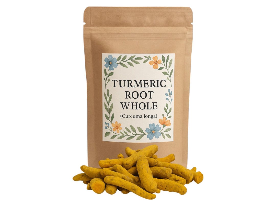 Whole Turmeric Root | Turmeric Root | Turmeric Root Tea | Curcuma Longa ...