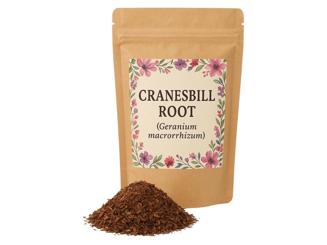 Wild Geranium Root, ( Cranesbill Root ) | Geranium Macrorrhizum Premium ...