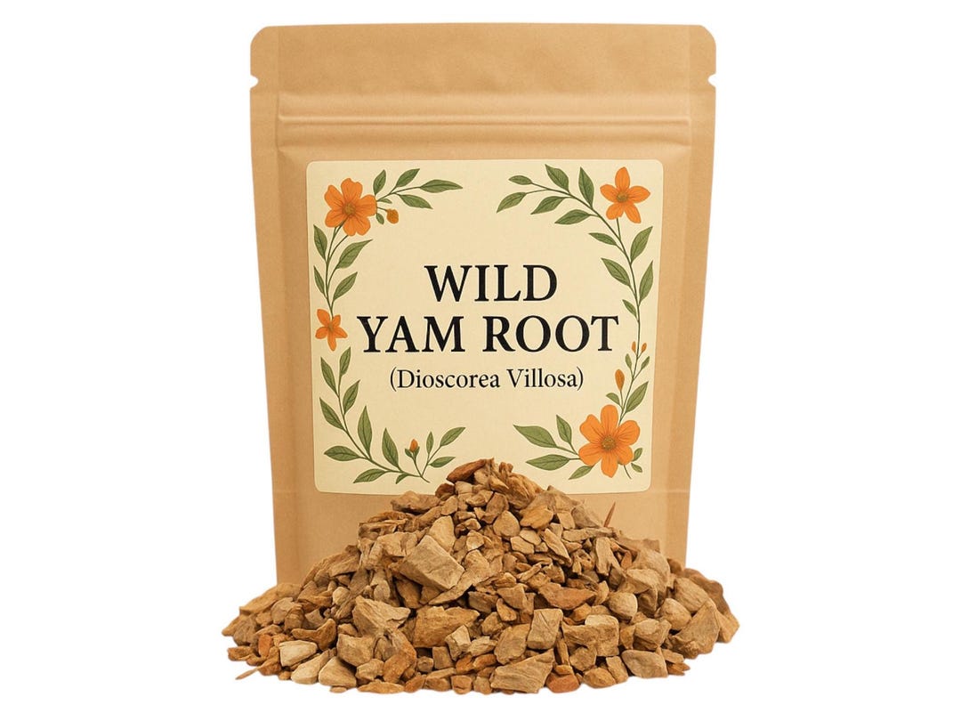 Wild Yam Root | Dioscorea Villosa | Cuts or Powder - Etsy Canada