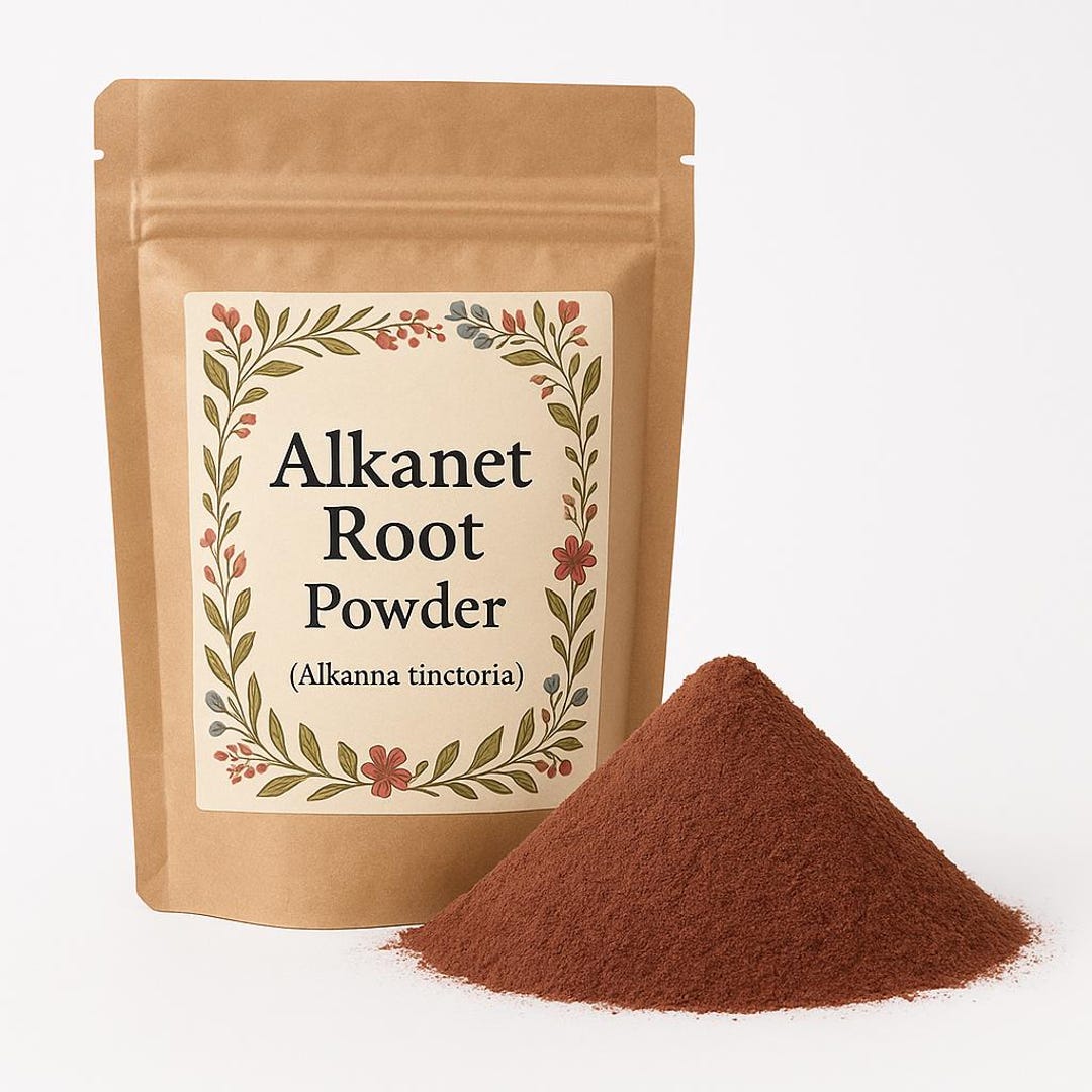 Alkanet Root Powder- Alkanna Tinctoria Premium Grade | Herbal - Etsy
