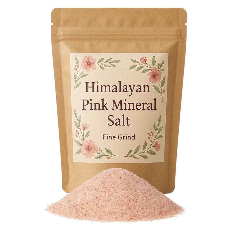 Pink Himalayan Fine Salt - Etsy UK