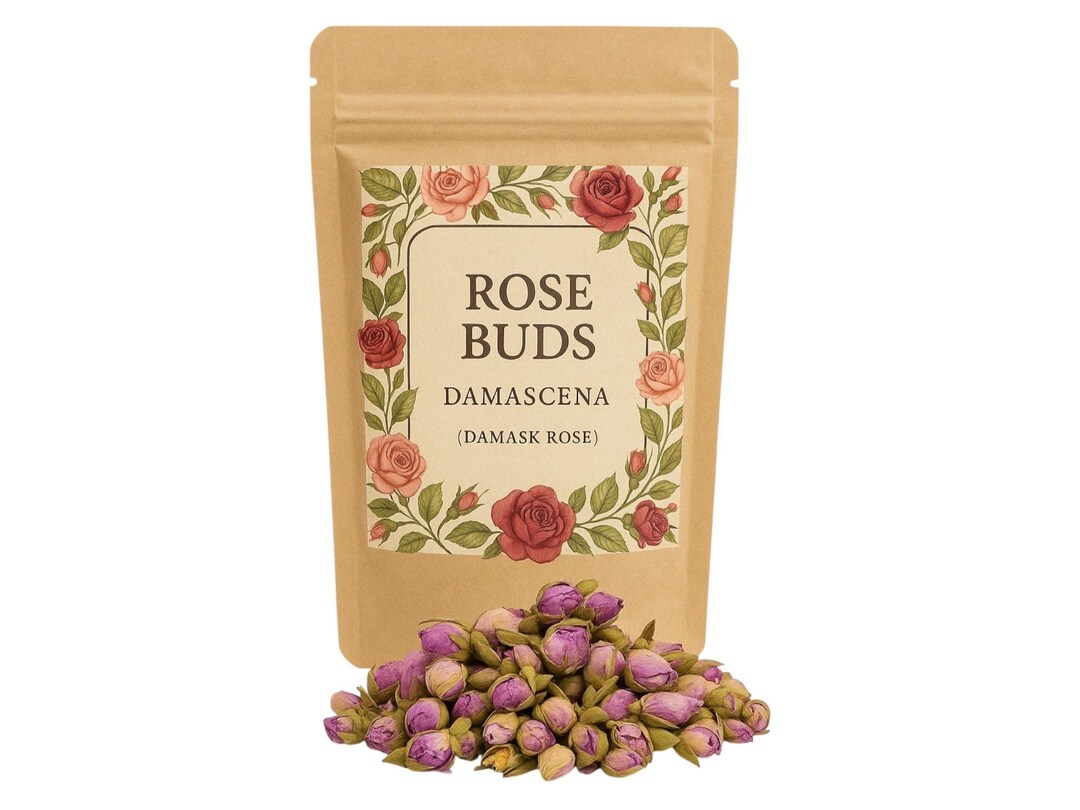 Rose Buds | Whole Rose Buds | Bulgarian Rose | MINI ROSE BUDS Culinary ...