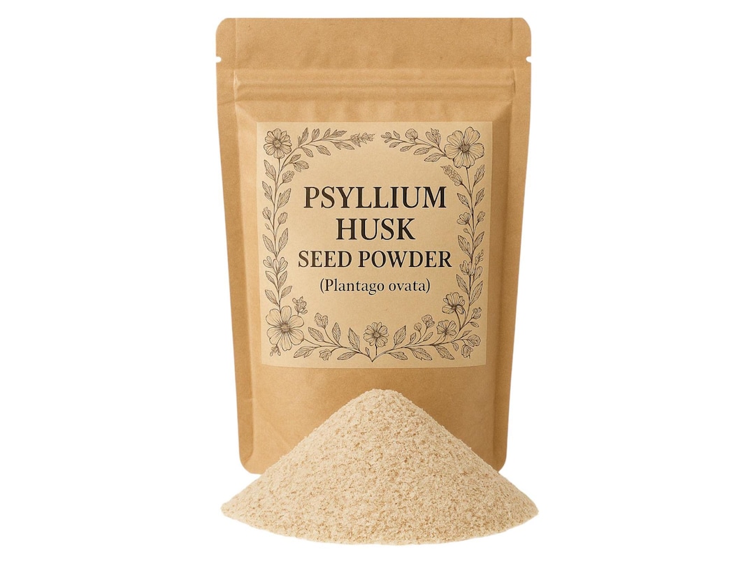Psyllium Husk Powder | Plantago Ovata Premium Grade | Herbal - Etsy