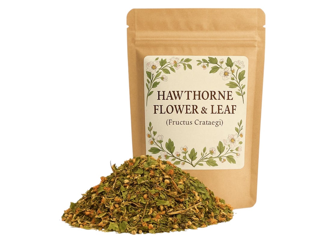 Hawthorne Flower & Leaves Tea Premium Grade | Herbal - Etsy