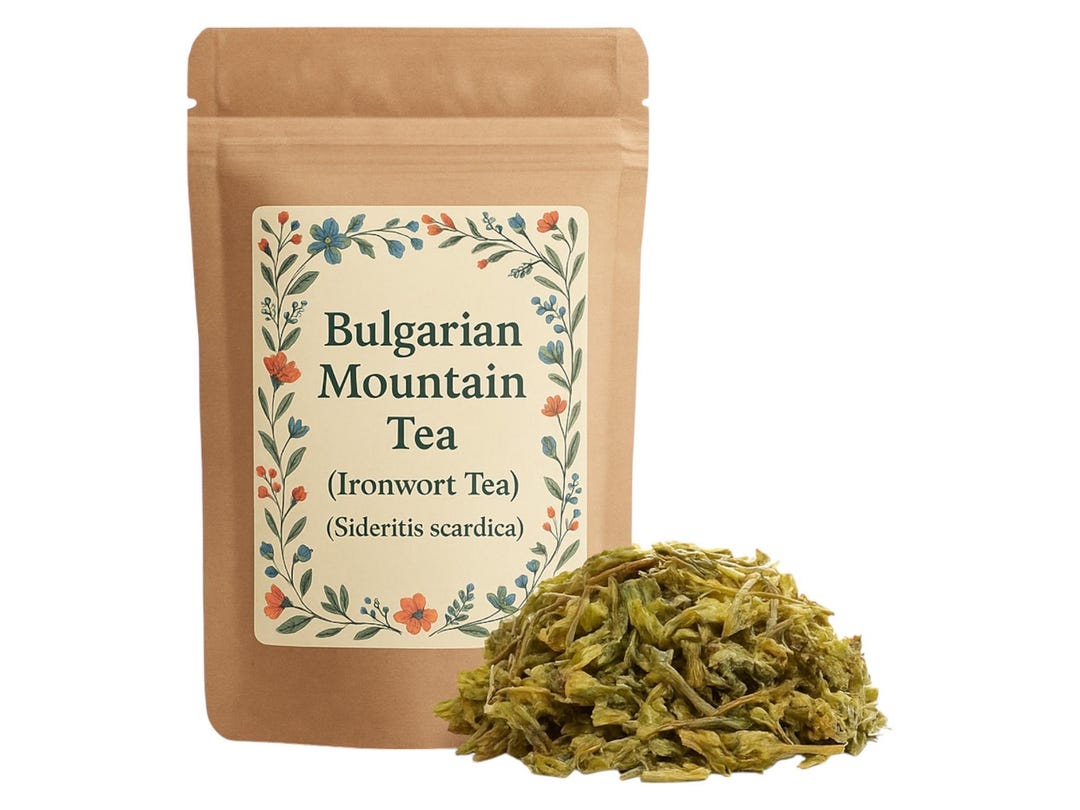 Bulgarian Mountain Tea | Mountain Tea | Ironwort Tea | Sideritis ...