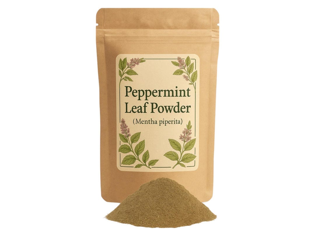 Peppermint Leaf Powder | Mentha Piperita Premium Grade | Herbal - Etsy