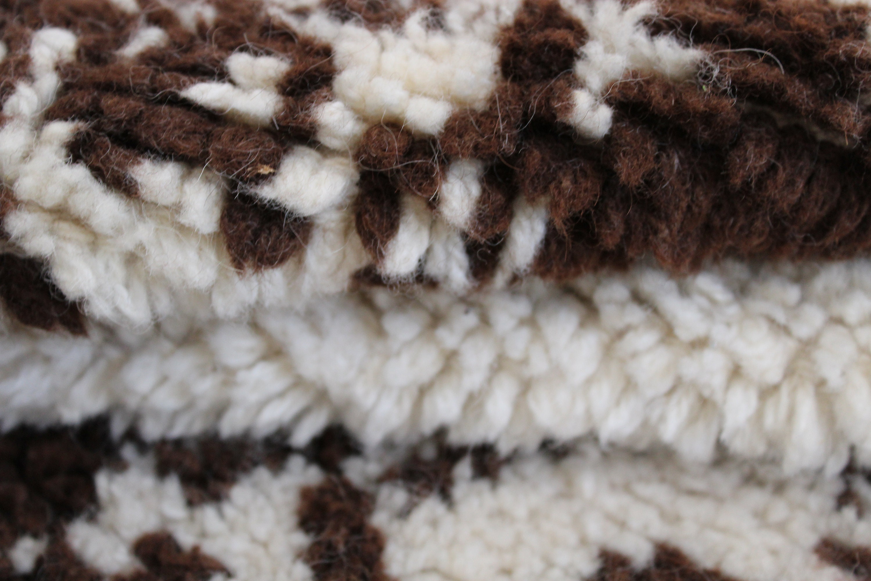 Shag Rug Bulgarian Rug 5x7 White Rug-azilal Rug-berber | Etsy