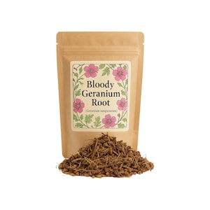 Bloody Geranium Root | Geranium Sanguineum Premium Grade | Herbal - Etsy