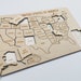 United States Wooden Puzzle Map With Capital City Under/ USA Map Puzzle ...