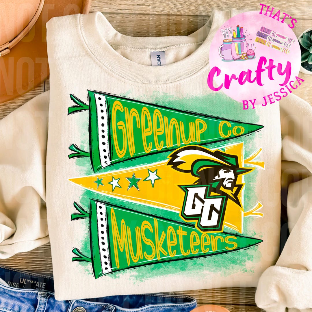 Greenup Co Musketeers Retro PNG, Digital File, Football, Band, Cheer ...