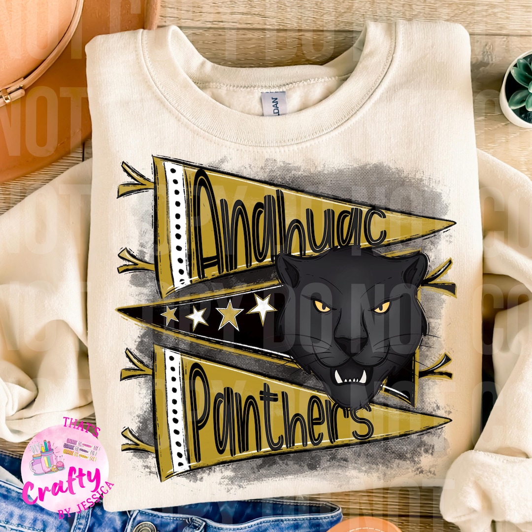 Anahuac Panthers Retro PNG, Digital File, Football, Band, Cheer, School ...