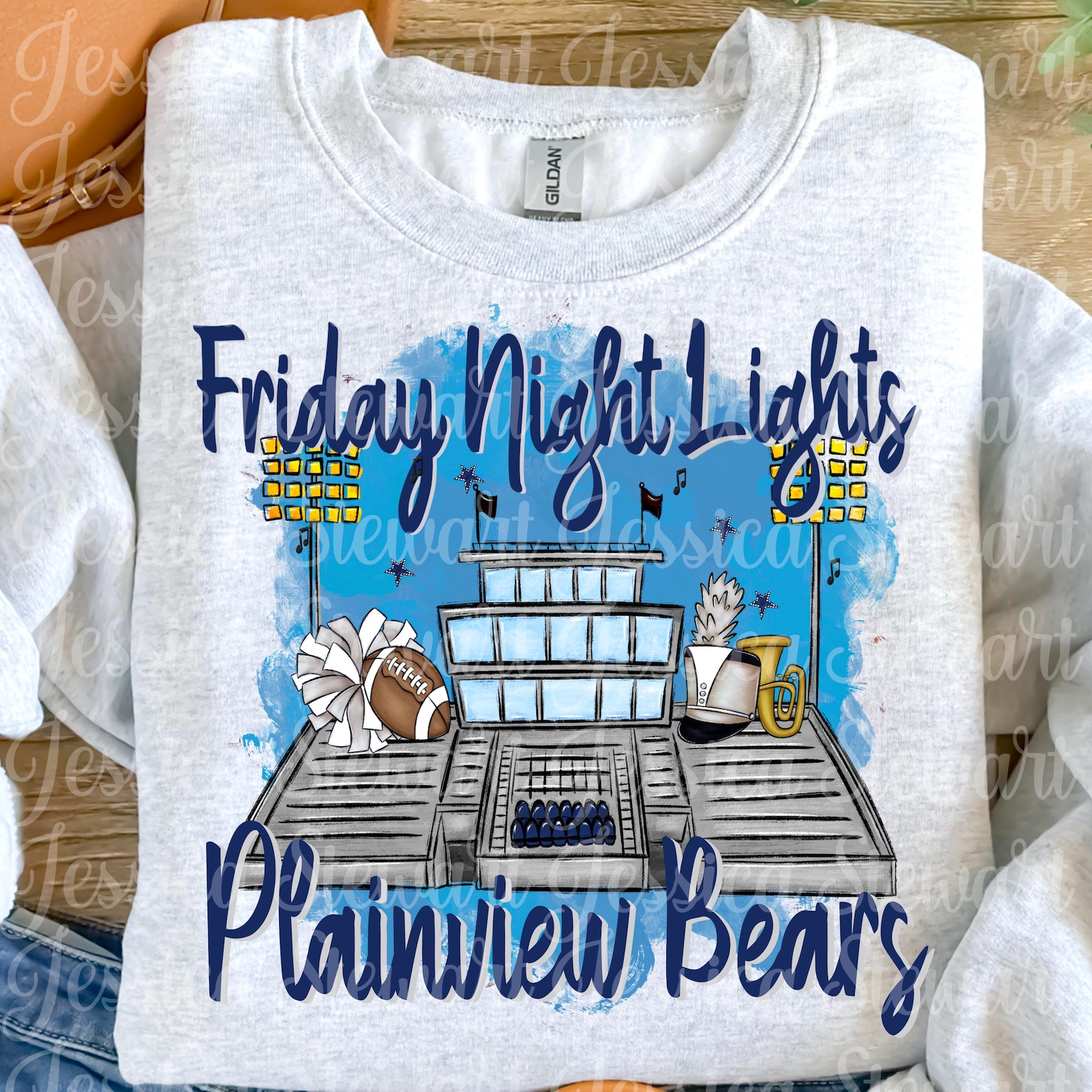 Plainview Bears Friday Night Lights PNG, Digital File, Football, Band ...