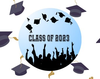 CUSTOM Graduation Yard Sign, Class of 2023, Senior Photo Sign, Photo ...