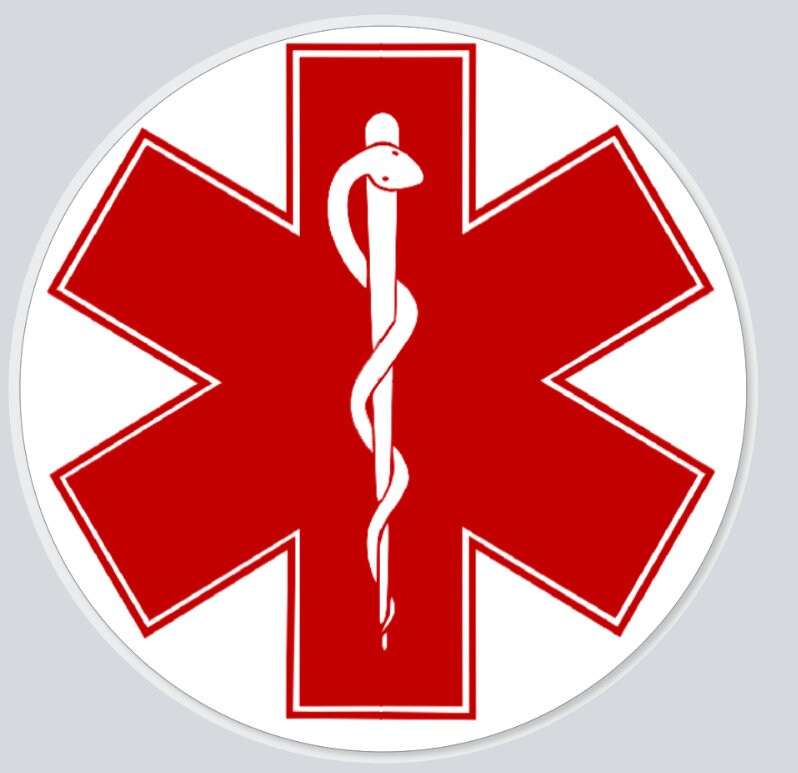 Red Star of Life Metal Wreath Sign - Etsy