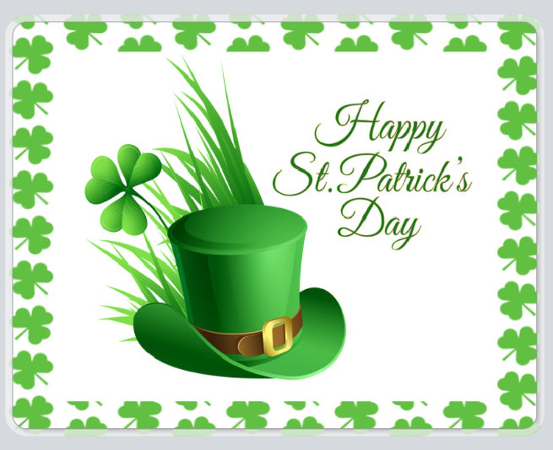 Happy St. Patrick's Day Metal Wreath Sign | Etsy