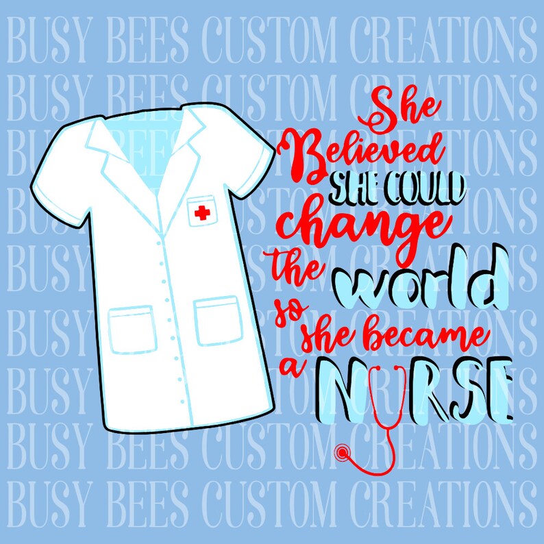 She Believed She Could Change the World Nurse Metal Wreath - Etsy