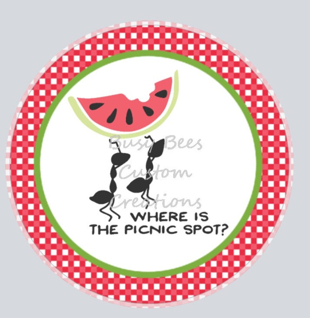 8 Picnic Metal Wreath Sign - Etsy