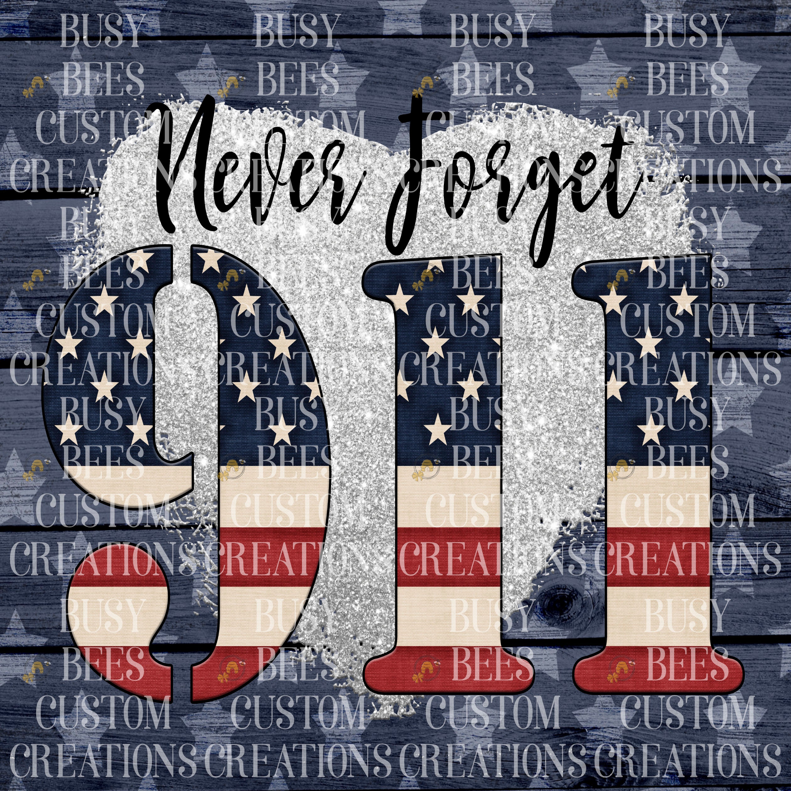 911 Never Forget Metal Wreath Sign - Etsy