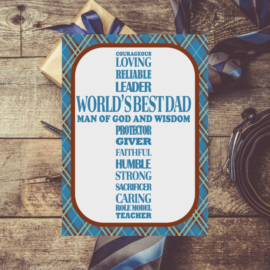 Worlds Best Dad Fathers Day Aluminum Wreath Sign - Etsy