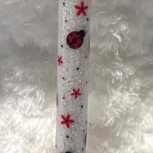 Ladybug Glitter Pens, Custom Glitter Pens, Glitter Gel Pen, Black Ink ...