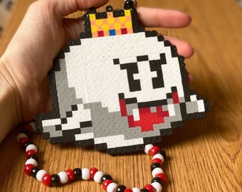 King Boo Perler - Etsy