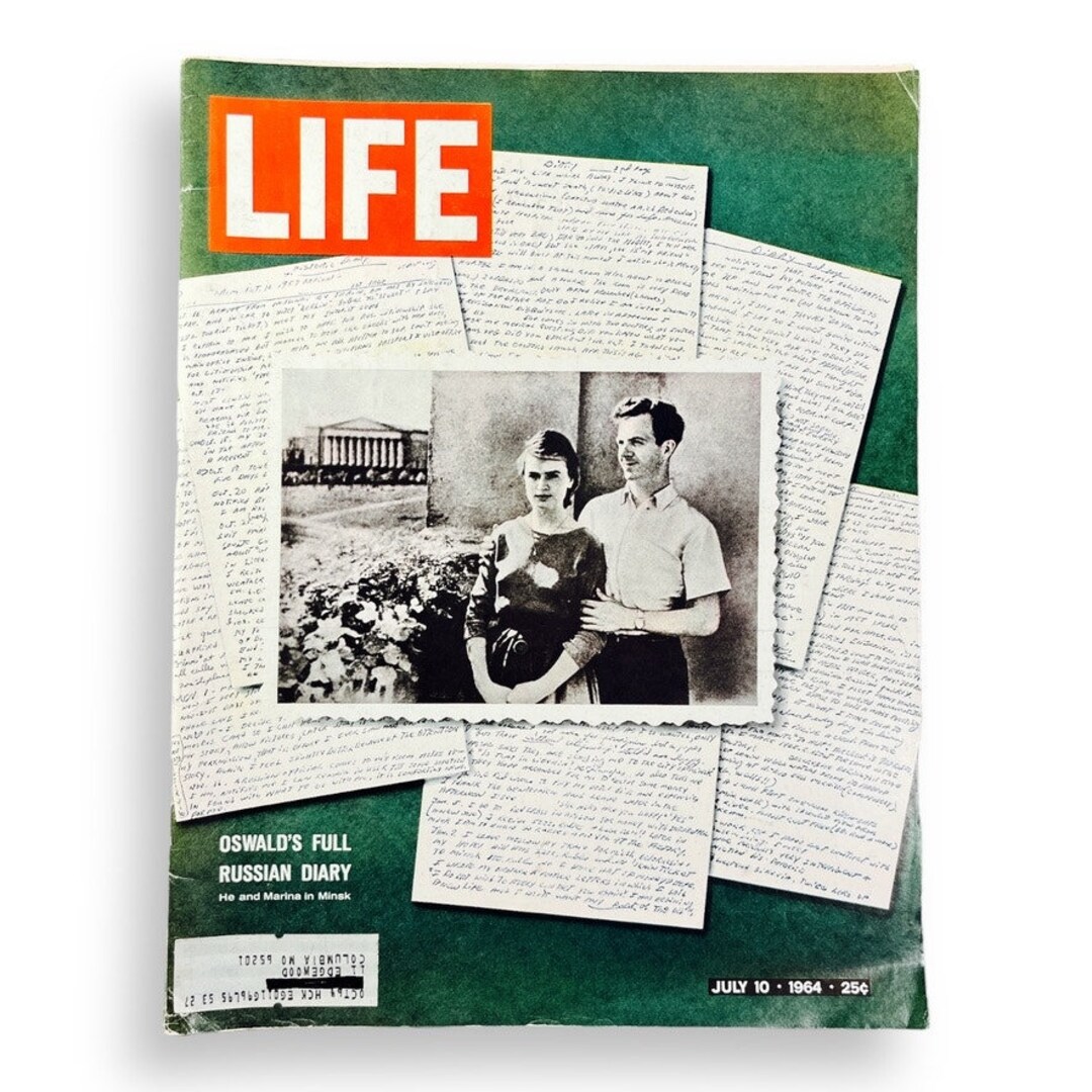 Life Magazine, July 1964, Oswald's Full Russian Diary, JFK, Vintage ...
