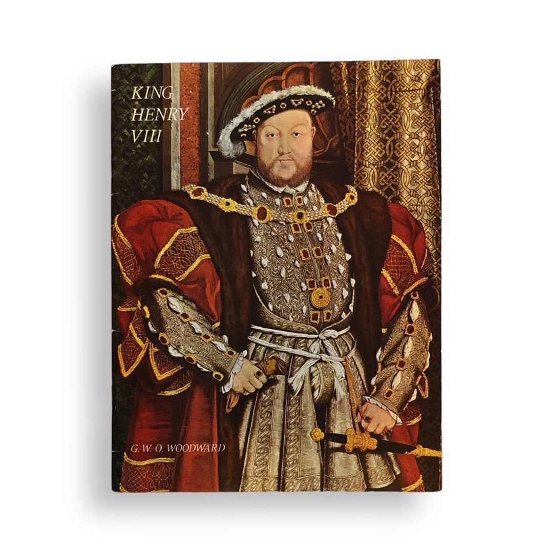 King Henry VIII, British Royalty, Illustrated Biography, Travel Booklet ...