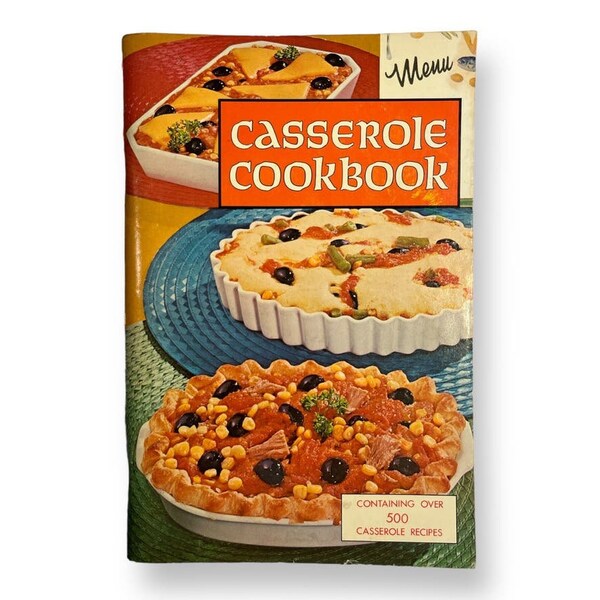 Casserole Cookbook - Etsy