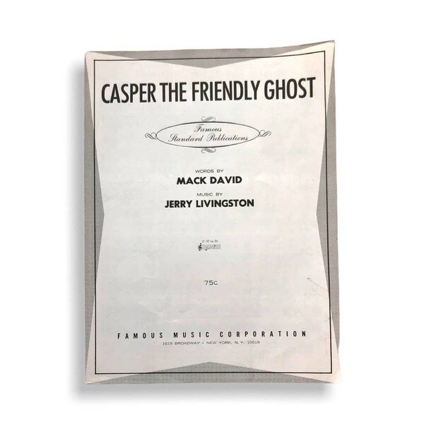 Casper Ghost - Etsy