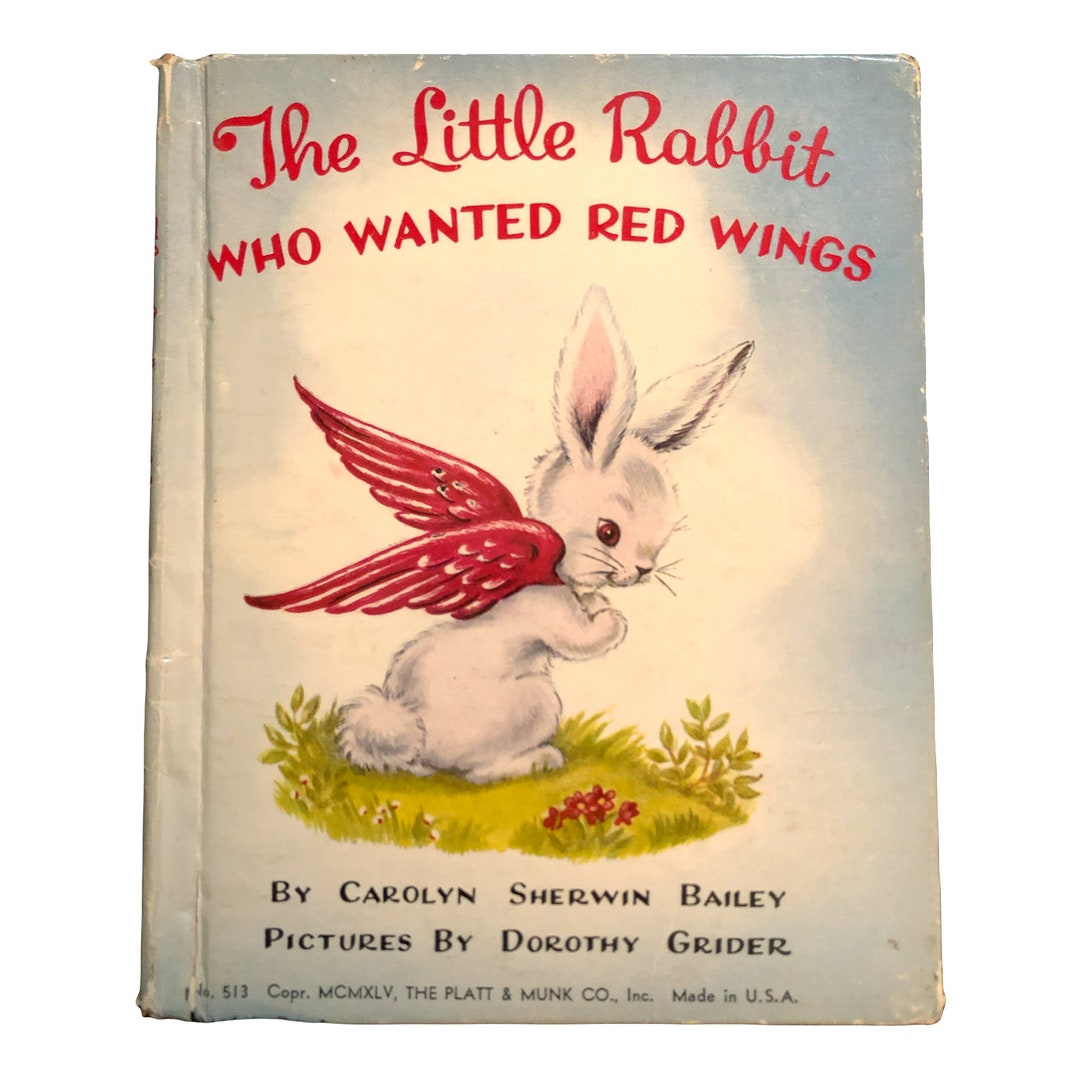 The Little Rabbit Who Wanted Red Wings, Platt and Munk Co., Easter ...