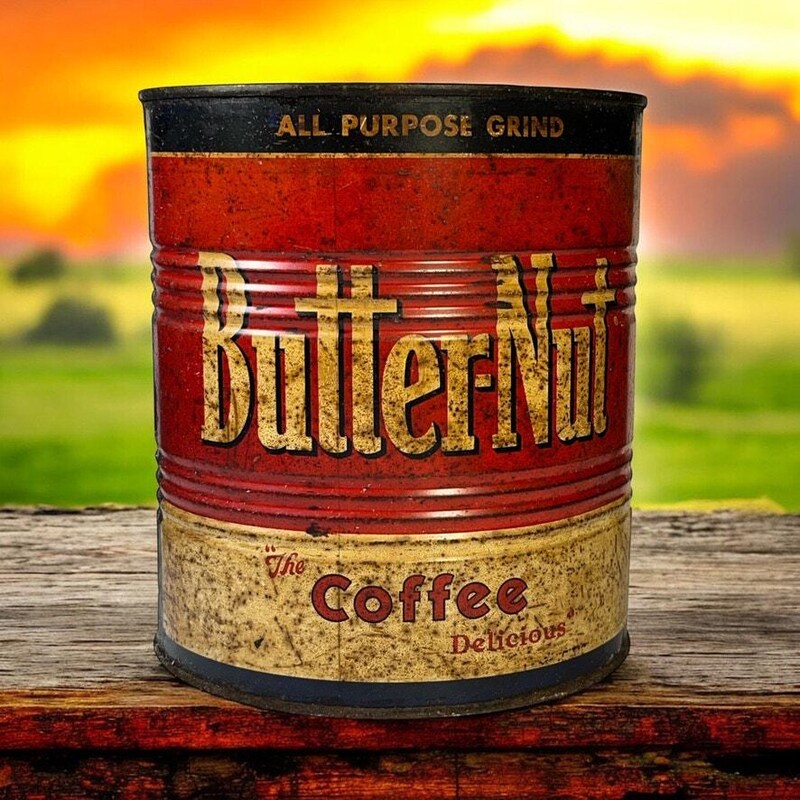 Vintage Coffee Cans - Etsy